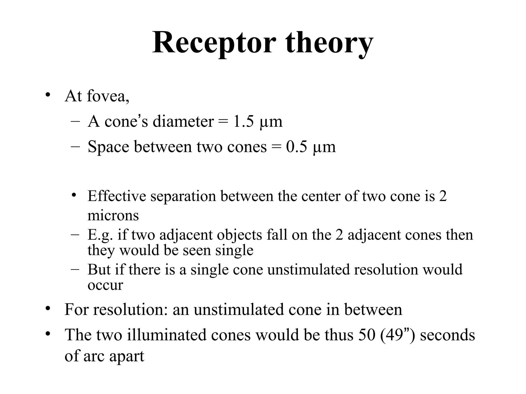 Principle of visual acuity charts class | PPT