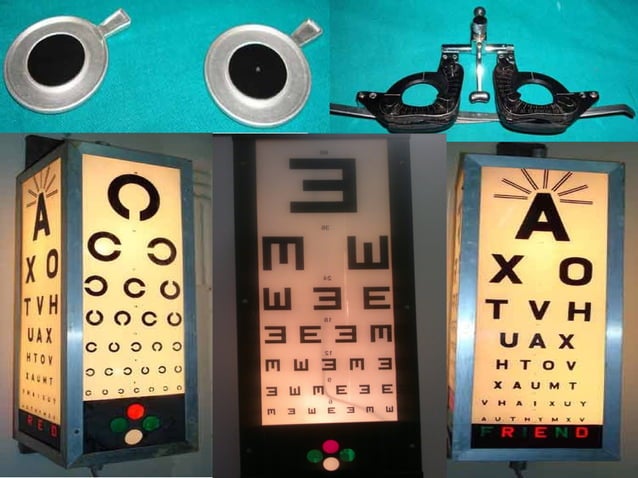 Principle of visual acuity charts class | PPT