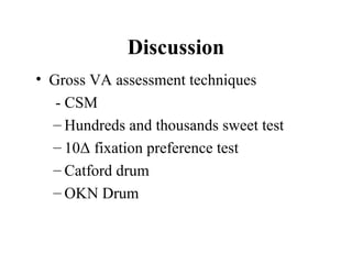 Principle of visual acuity charts class | PPT