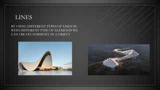 Principle of design- Architecture of Buildings | PPTX