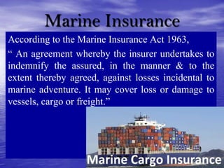 Principle & practice of insurance | PPTX