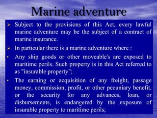 Principle & practice of insurance | PPTX