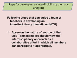 developing instructional units and daily plans | PPTX