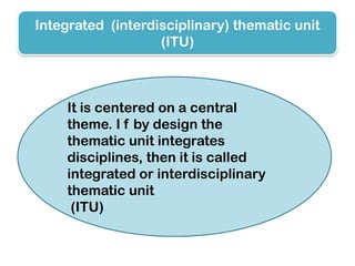 developing instructional units and daily plans | PPTX