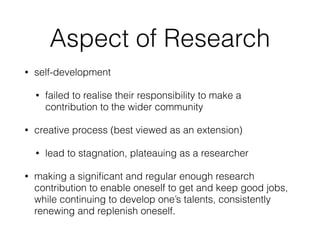 Principles of Effective Research | PPT
