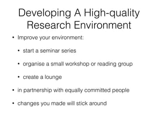 Principles of Effective Research | PPT