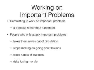 Principles of Effective Research | PPT