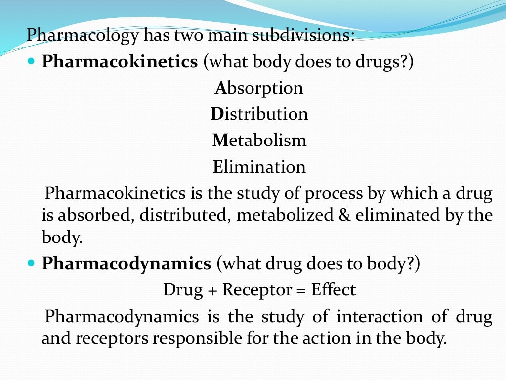 Pharmacology