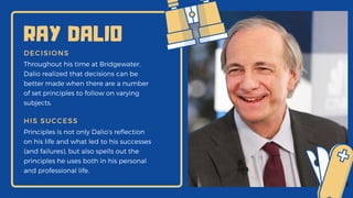 Principles: Life and Work by Ray Dalio [Book Summary Slides] | PDF