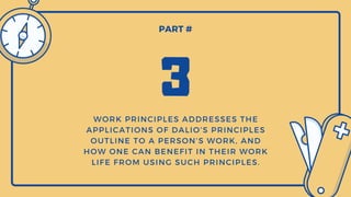 Principles: Life and Work by Ray Dalio [Book Summary Slides] | PDF