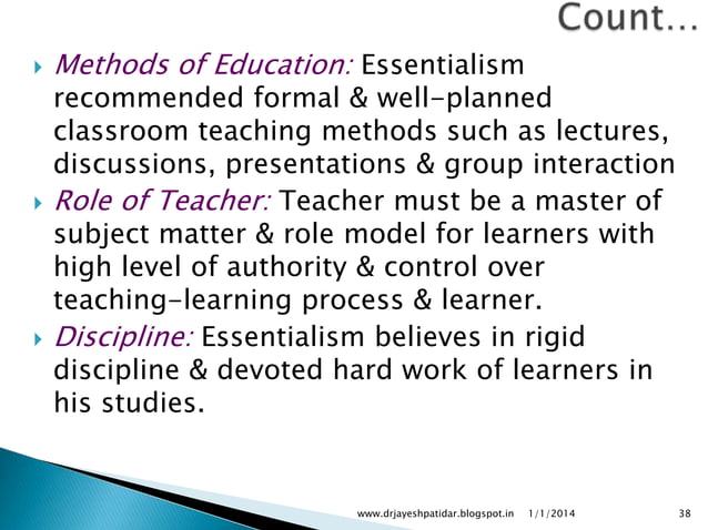 Principles of education and teaching learning process | PPT