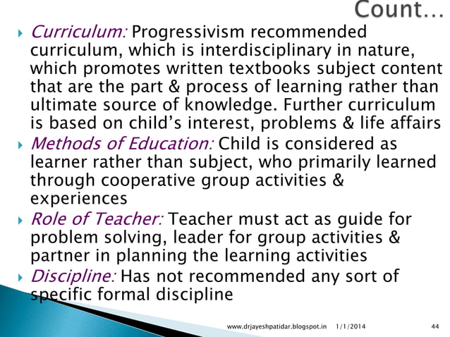 Principles of education and teaching learning process | PPT