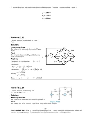 Principles And Applications of Electrical Engineering 6th Edition ...