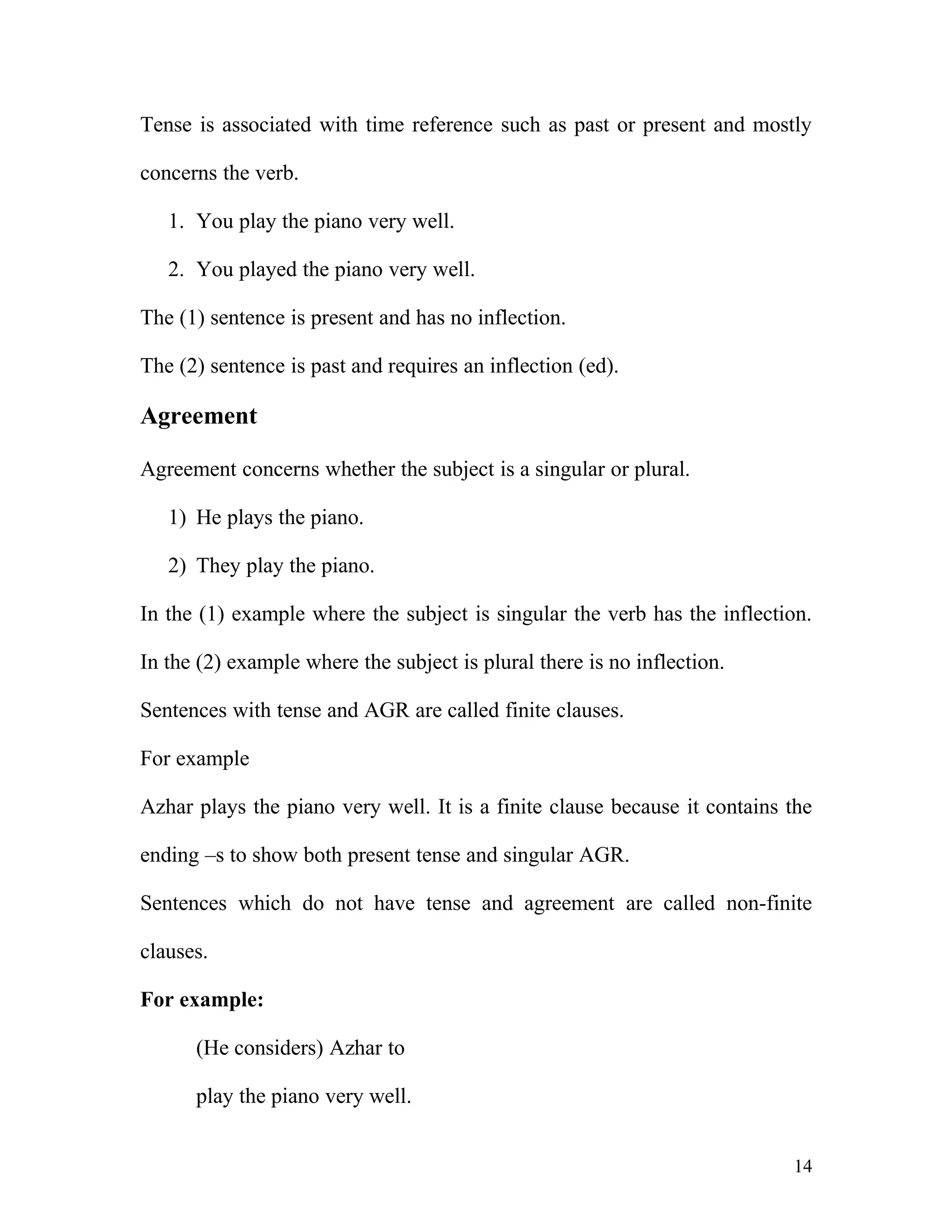 Principles And Parameters Of Universal Grammar | DOC
