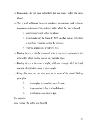 Principles And Parameters Of Universal Grammar | DOC