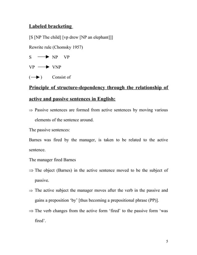 Principles And Parameters Of Universal Grammar | DOC