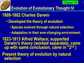 Principles Evolution APBioCh13-14 | PPT