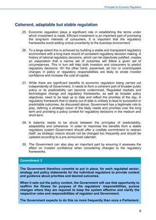 Principles for-economic-regulation | PDF | Financial Regulation | Economy