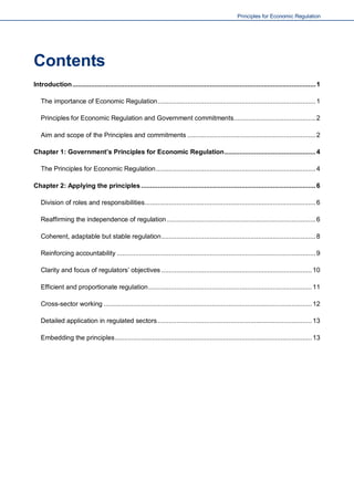 Principles for-economic-regulation | PDF | Financial Regulation | Economy
