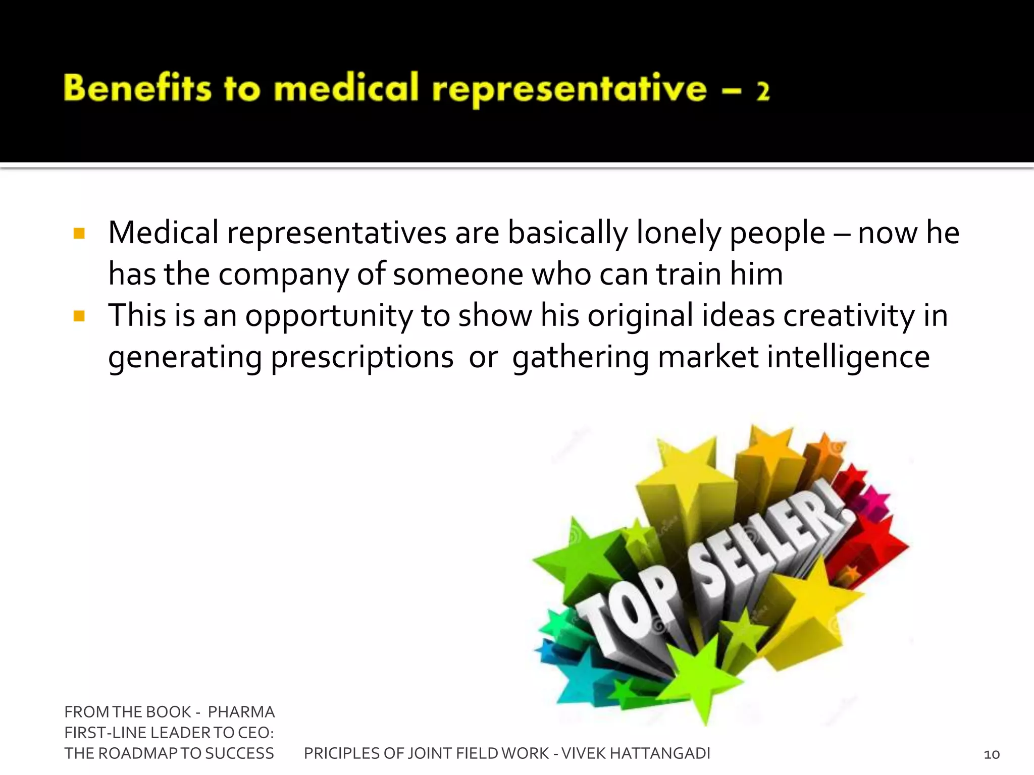 Principles of Joint Field Work for Pharma First-line Leaders in India | PPSX