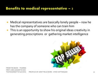 Principles of Joint Field Work for Pharma First-line Leaders in India ...