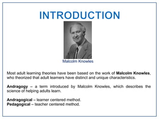 Principles of Adult Learning | PPT