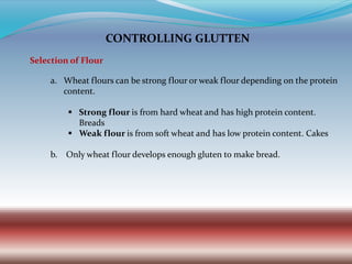 PRINCIPLES OF BAKING - Foundation of baking | PPTX