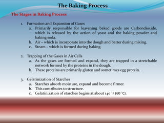 PRINCIPLES OF BAKING - Foundation of baking | PPTX