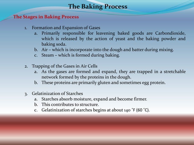 PRINCIPLES OF BAKING - Foundation of baking | PPTX | Cooking | Food & Drink