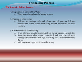 PRINCIPLES OF BAKING - Foundation of baking | PPTX