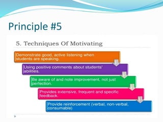 Principles of Classroom Management | PPTX