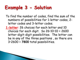 Principles of Counting | PPT