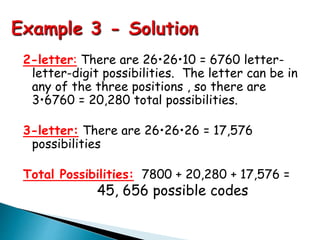 Principles of Counting | PPT