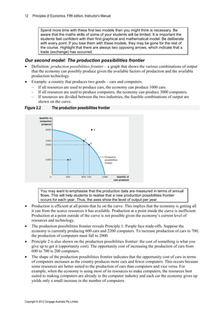 Principles of Economics 5th Edition Gans Solutions Manual | PDF
