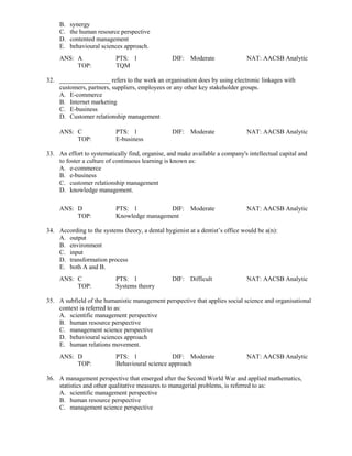Principles Of Economics Asia Pacific 7th Edition Gans Test Bank | PDF