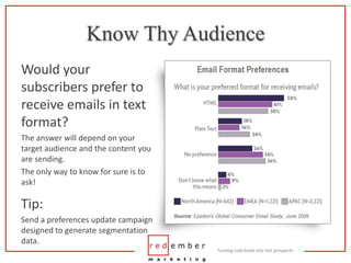 Principles Of Effective Email Marketing | PPTX | Email | Internet