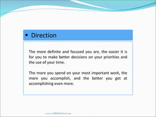 Principles Of Effective Work | PPT