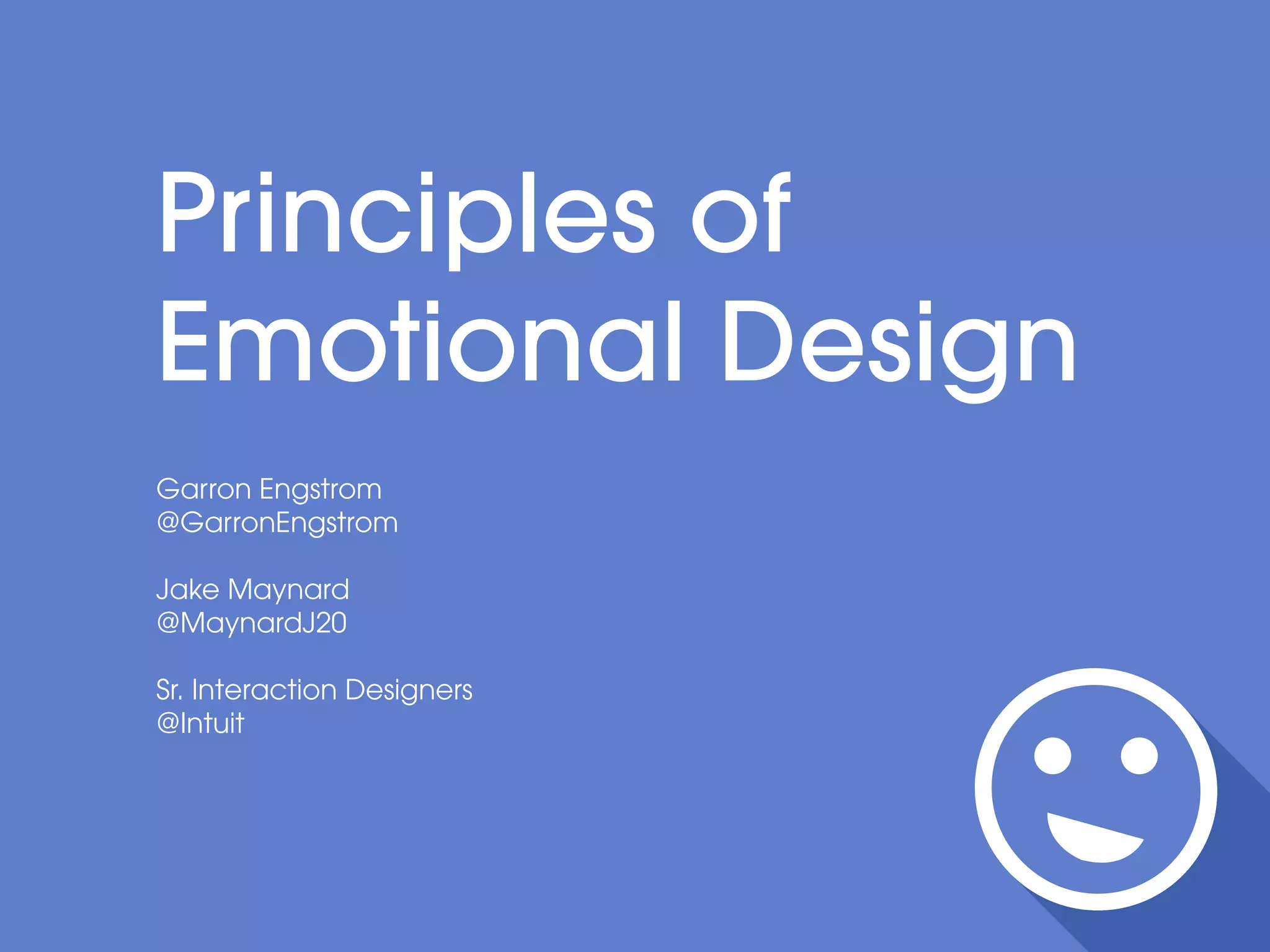 Principles of Emotional Design | PDF
