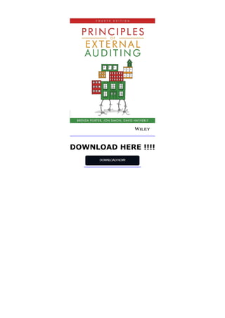 Principles of-external-auditing | PDF