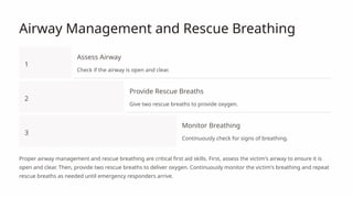 Principles-of-First-Aid for any students | PPTX