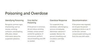 Principles-of-First-Aid for any students | PPT