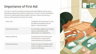 Principles-of-First-Aid for any students | PPT