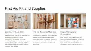 Principles-of-First-Aid for any students | PPTX