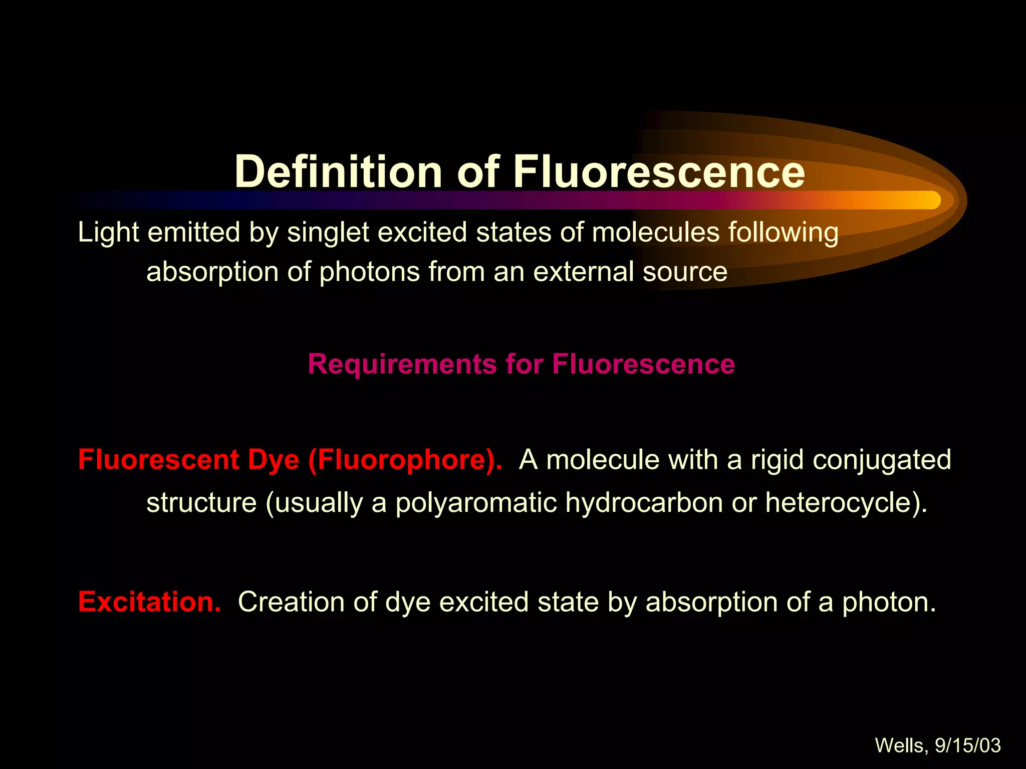 Principles of fluorescence | PDF