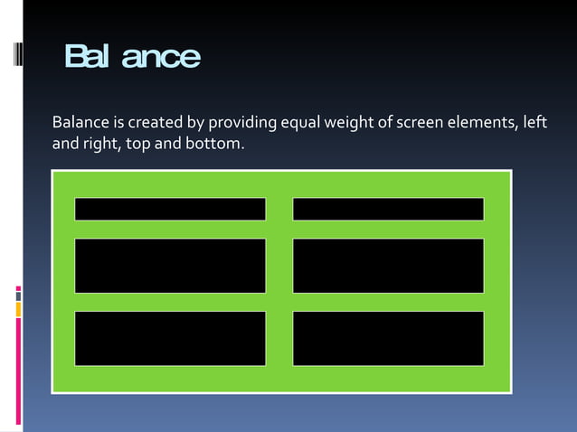 Principles Of Good Screen Design | PPT | Desktop Publishing | Computer ...