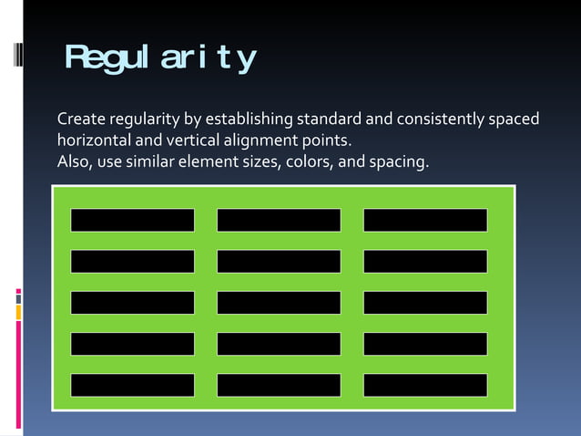 Principles Of Good Screen Design | PPT | Desktop Publishing | Computer ...