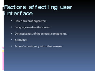 Principles Of Good Screen Design | PPT