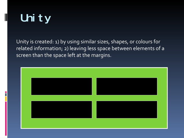 Principles Of Good Screen Design | PPT | Desktop Publishing | Computer ...