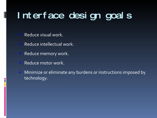 Principles Of Good Screen Design | PPT