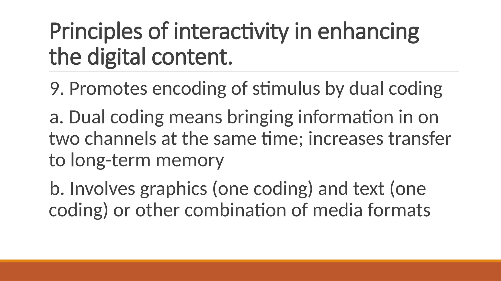 Principles of Interactivity Empowerment Technology | PPTX